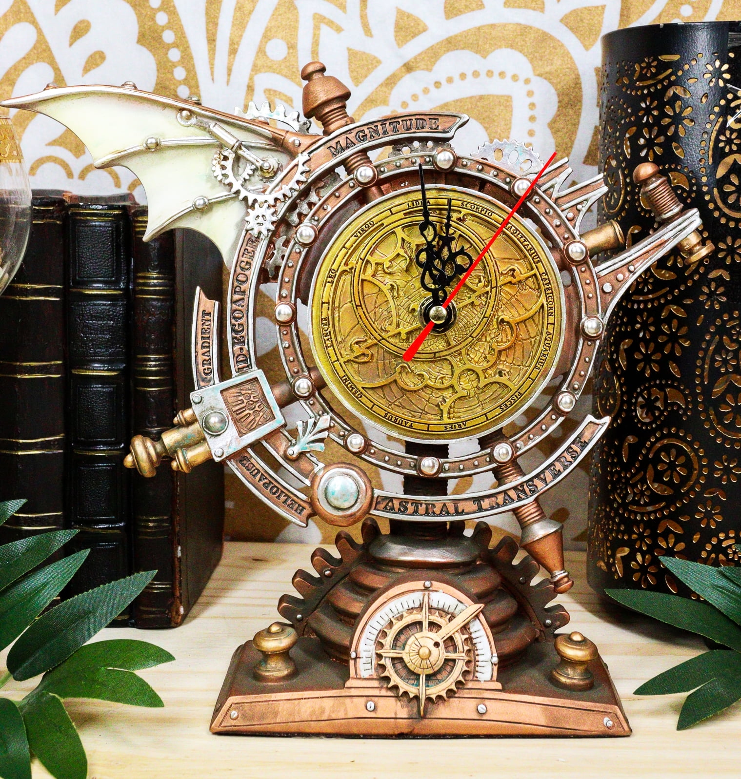 Ebros Steampunk Celestial Intergalactic Stormgrave Chronometer ...