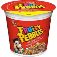 Post Berry Fruity PEBBLES RRF12 Cereal, Fruity Kids Cereal, Gluten Free ...
