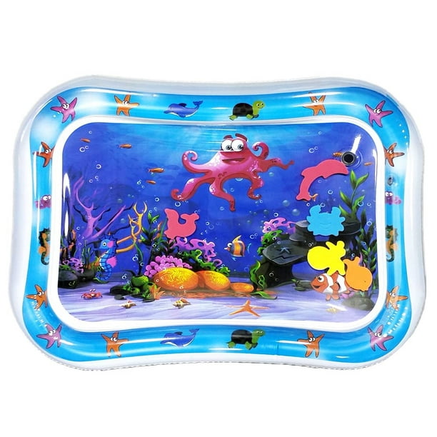 Inflatable Tummy time Mat Premium Water Play mat - Walmart.com