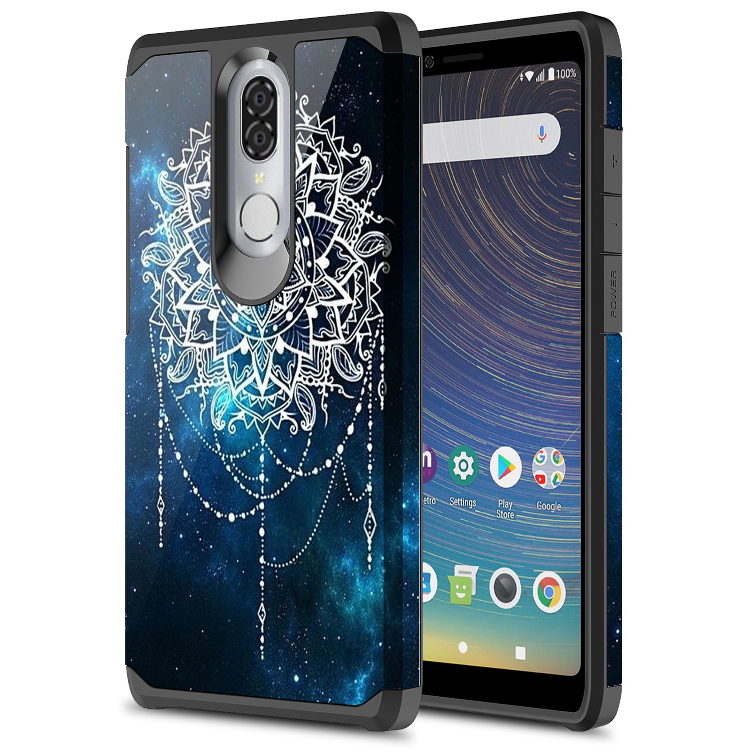 Coolpad Legacy Case, Rosebono Slim Hybrid Shockproof Hard Cover Graphic ...