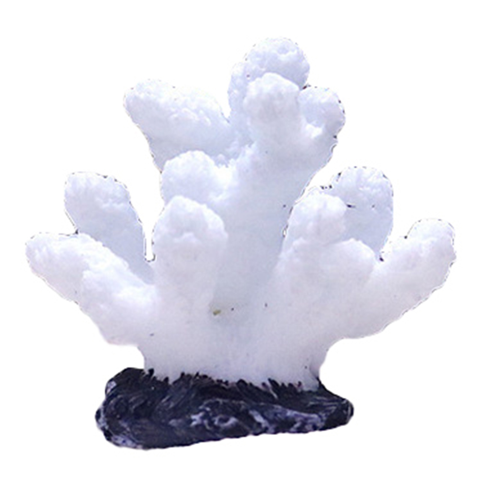 Wirlsweal Aquarium Artificial Resin Coral Fish Tank Non-toxic Landscape ...