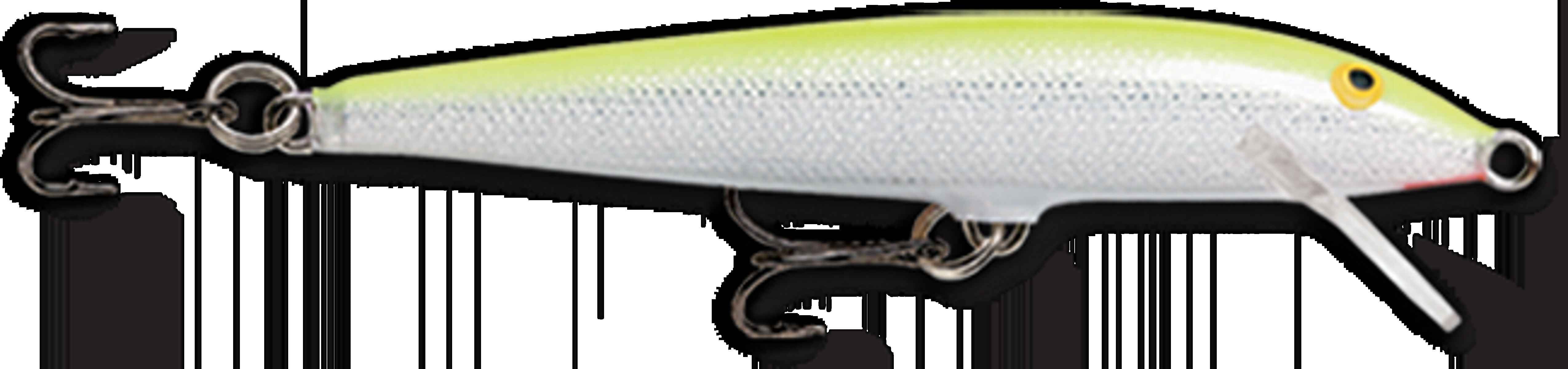 Rapala Original Floating Minnow 03 Fishing Lure 1.5" 1/16oz Silver ...