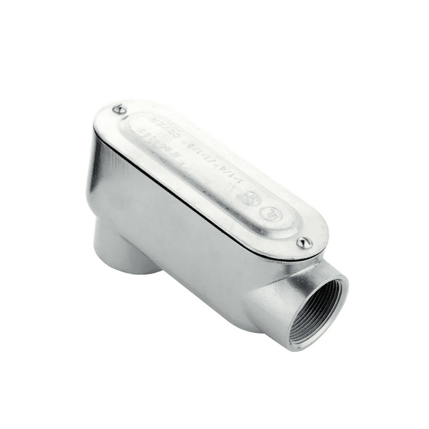 1-1/2 in. Rigid Metal Conduit (RMC) Threaded Conduit Body with Stamped Cover (Type LB) - Walmart.com
