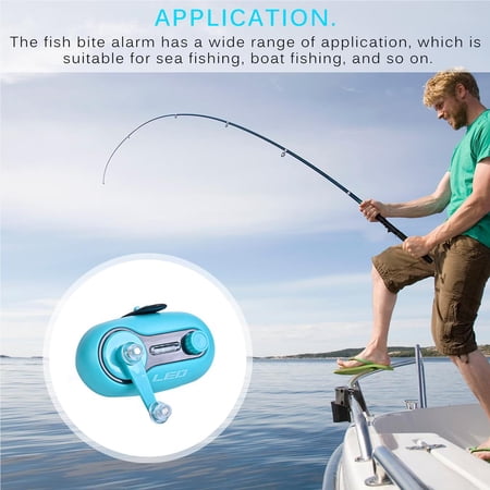 Fish Bite Alarm Effective Easy to Use LED Fishing Indicator Portable ...