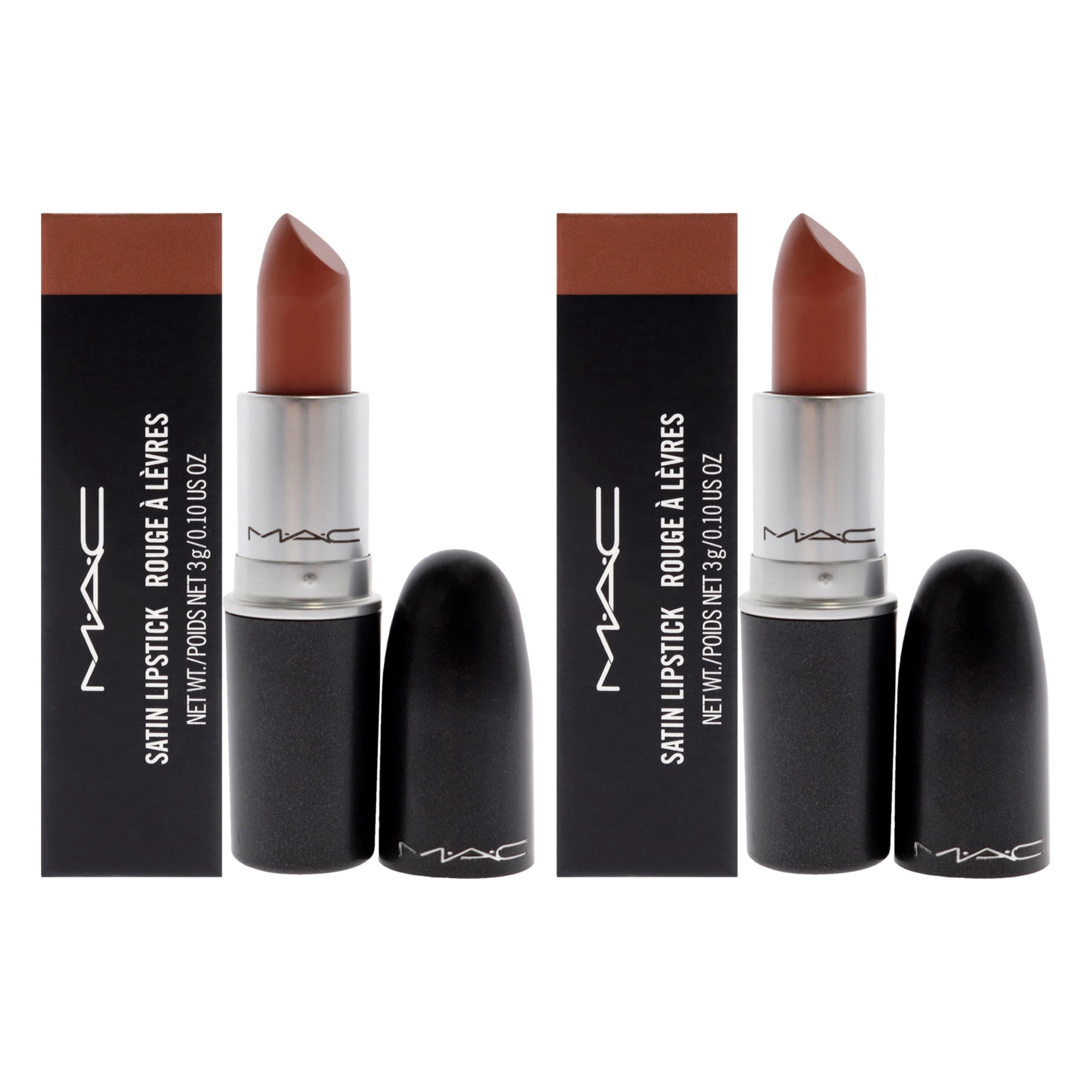 MAC Lipstick - Cherish-Red - Pack of 2 - 0.1 oz Lipstick - Walmart.com