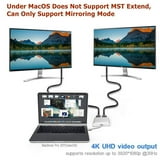 axGear USB-C USB 3.1 Type C To Dual HDMI Converter Adapter Cable Mirror ...