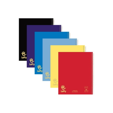 Roaring Spring - 1 subject left-handed notebook - spiral-bound - - 100 ...