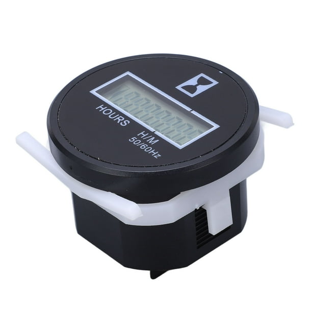 Hour Meter Gauge, Portable ABS Shell Digital Hour Meter Large Range For Water Pump - Walmart.ca