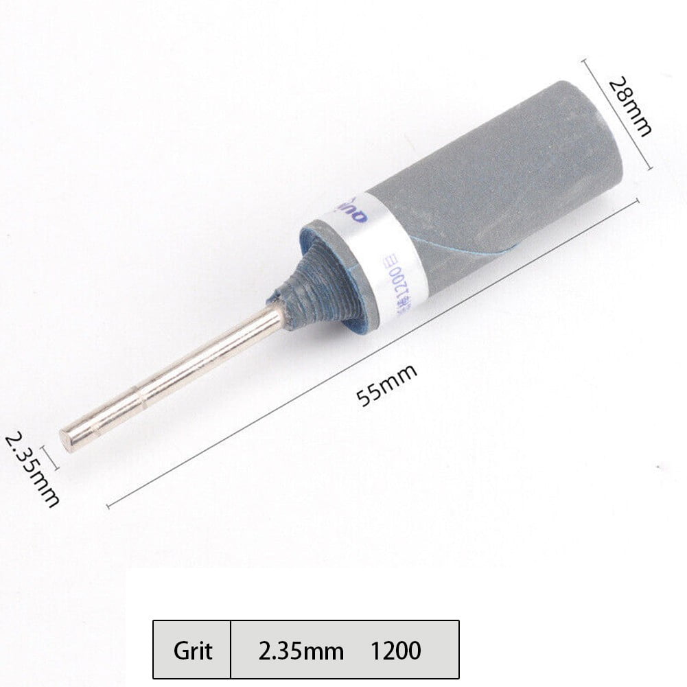 QXKE Wet Dry Sandpaper Sanding Bar Rod Abrasive for Rotary Tool 180 ...