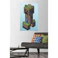 Minecraft - Creeper VIllage Wall Poster with Push Pins, 22.375" x 34 ...