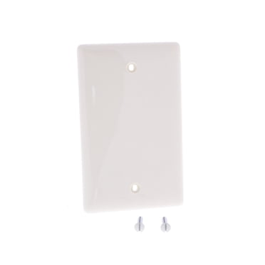 Hubbell NP720W "Office White" 1.60" Nylon Locking Receptacle Wallplate ...