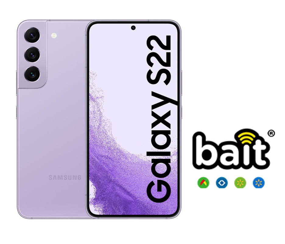 Samsung Galaxy S22 Dual Sim 256GB 8Ram Morado 2 meses servicio BAIT ...
