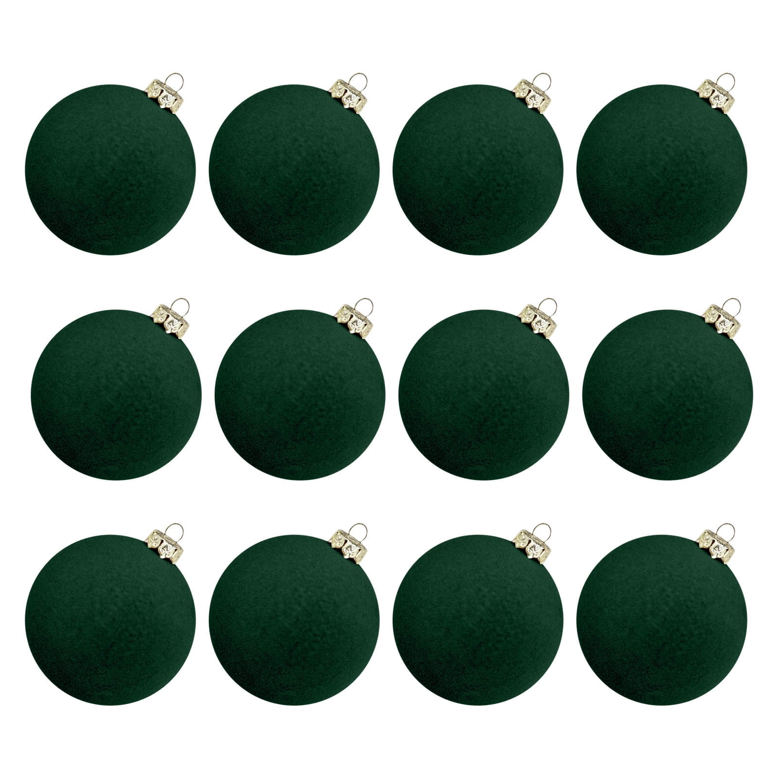 Click here for Birdeem 12 Pcs Velvet Christmas Balls Flocked Chri... prices