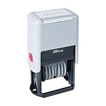 Offistamp 5 Years Traditional Date Stamp, Easy-to-Rotate, Plastic ...