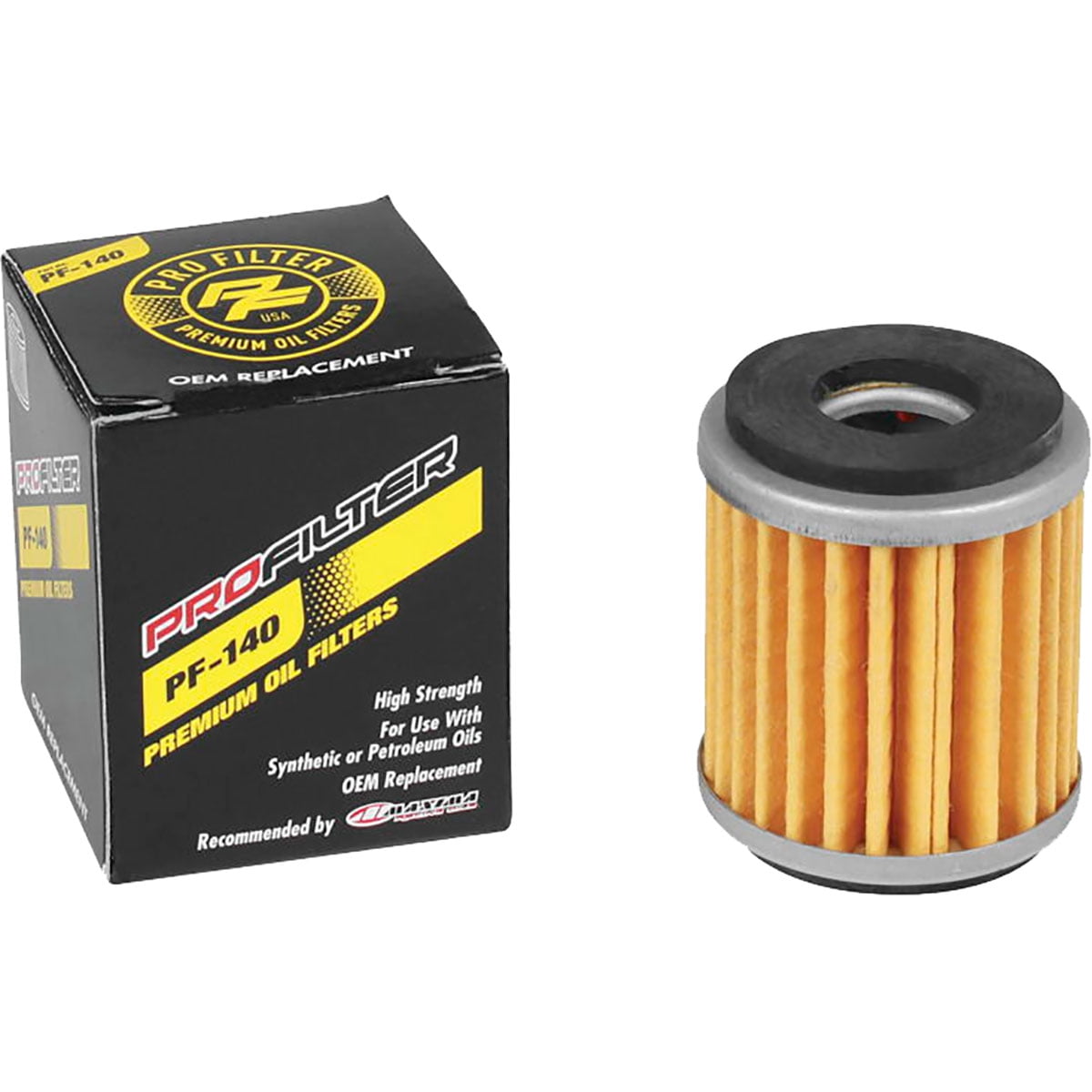 Maxima ProFilter Cartridge Oil Filters Compatible for Yamaha XT250 2009 ...