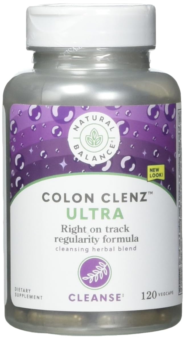 Suplemento Natural Balance Ultra Colon Clenz 120 cápsulas Natural ...