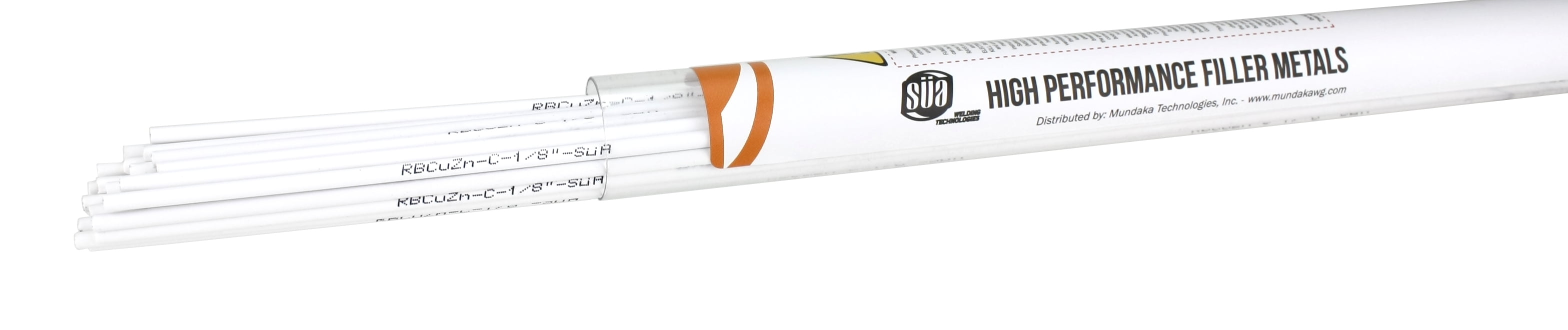 SÜA - RBCuZn-C - Low-Fuming Bronze Brazing Rod - Flux Coated - 18" x 1/ ...