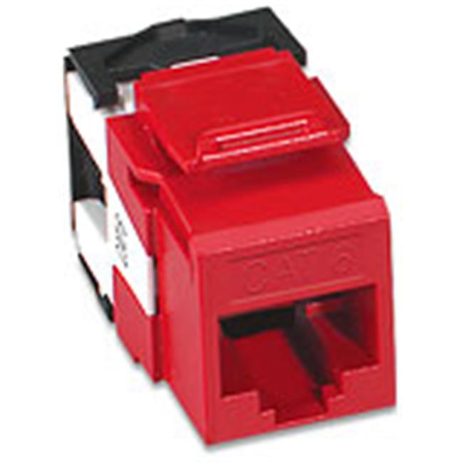 Leviton 61110-RW6 CAT6 Snap-In Module-White - Walmart.com - Walmart.com