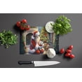Westie and Santa Claus Glass Cutting Board 12 in x 15 in - Walmart.com