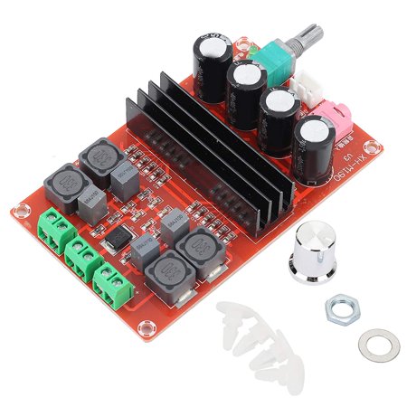 DC 12-24V 2100W Dual Channel Digital Amplifier Audio Board High Power ...