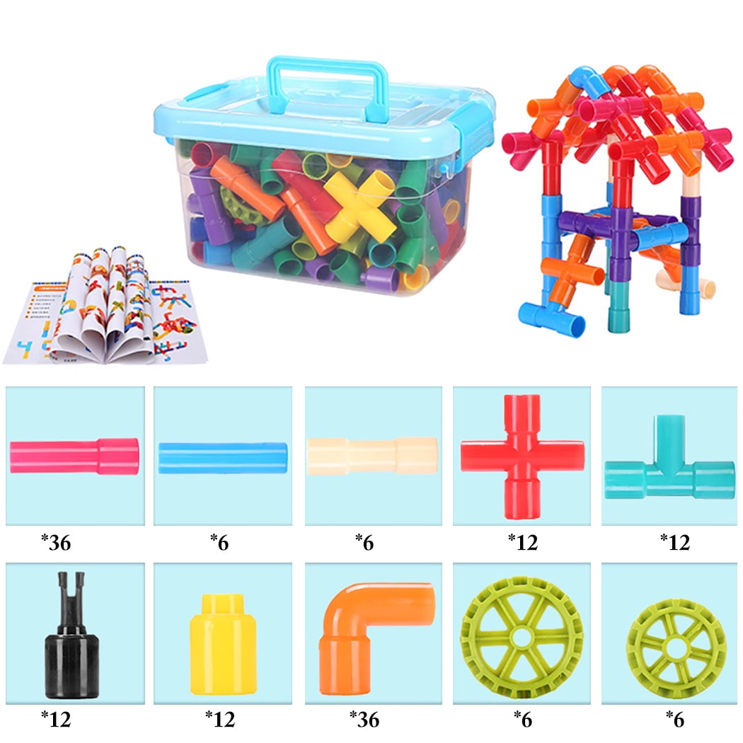 Click here for Nobrand 144pcs Building Pipe Toy Diy Interactive P... prices