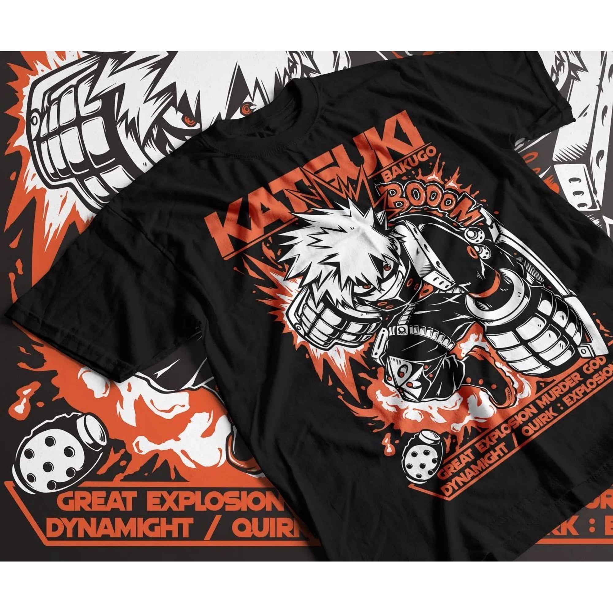 Click here for Leadfashion Bakugo Katsuki T-Shirt My Hero Academi... prices