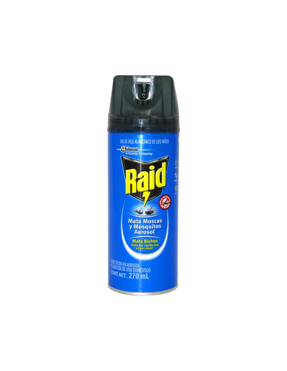 Pack de 12 Insecticida Raid Mata Bichos 270 ml Raid Laminitas | Walmart ...