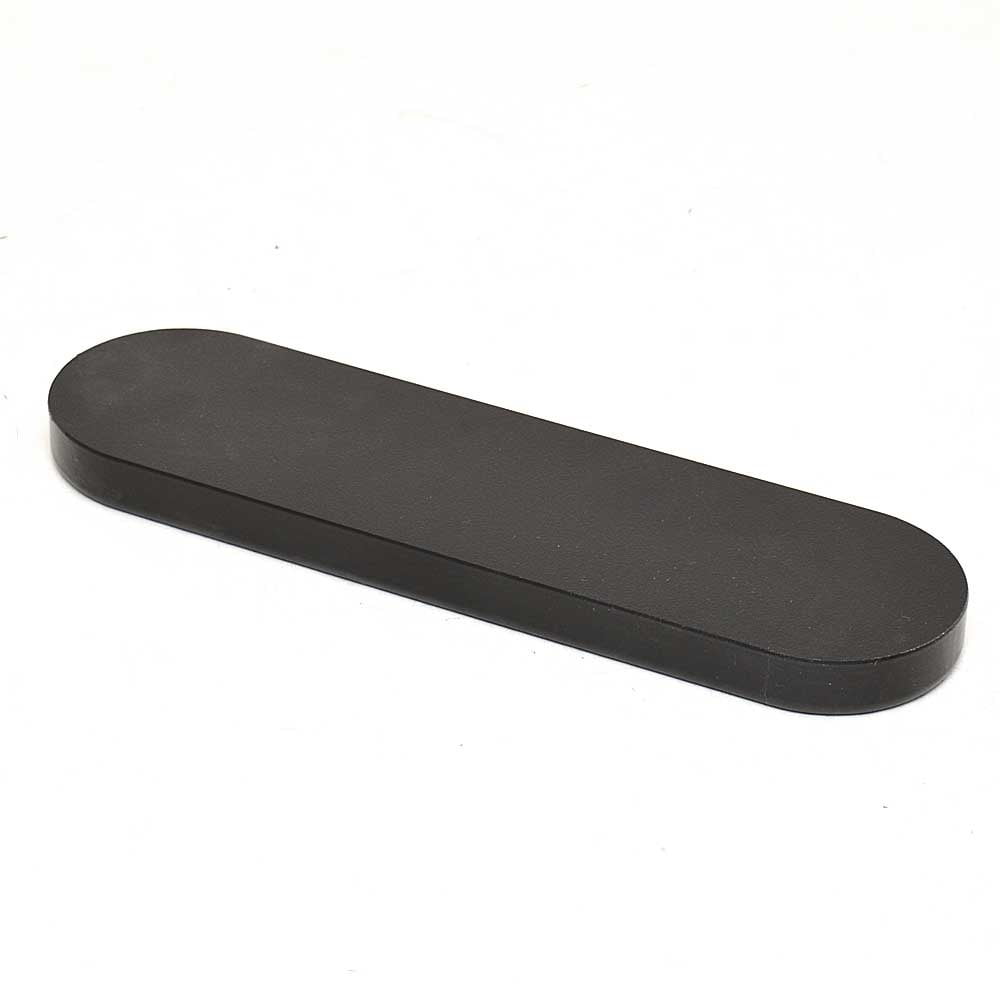 Lowe Boat Backing Plate | 10 3/4 x 3 Inch Black Starboard - Walmart.com