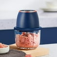 Electric Garlic Chopper, 300ML Cordless Mini Food Processor for Garlics ...