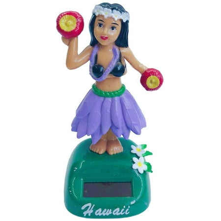 Dashboard Hula Girl Bobbleheads Dancing Hula Girl Solar Powered ...