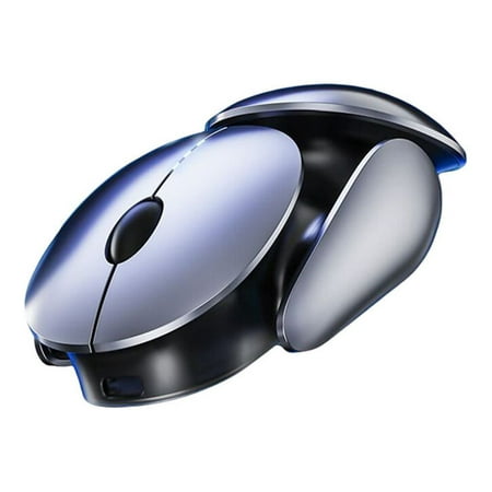 X2 Metal 2.4G Rechargeable Mouse Mute Noise X2 4 Gears DPI Battery ...