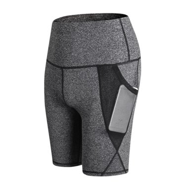 Women Gym Sports Compression Short Pants, Quick-dry Tight Fitness ...