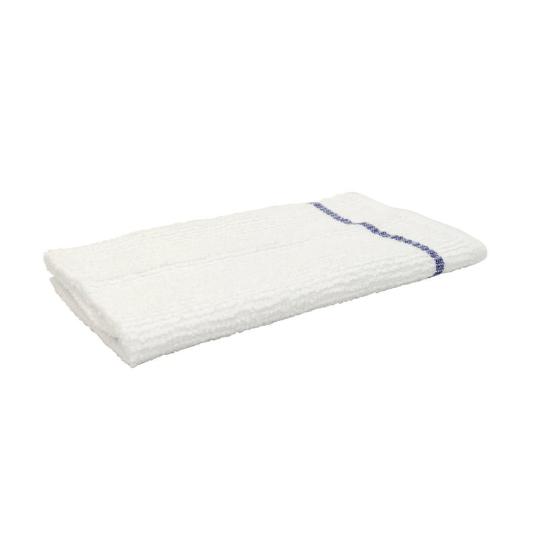 Arkwright Ribbed Cotton Bar Mop Towels (12 Pack), 16x19
