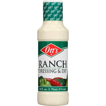 Great Value Ranch Dressing & Dip, Fat Free, 16 fl oz - Walmart.com