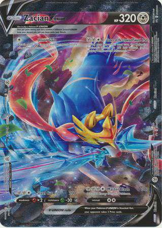 Pokemon Promo Zacian V-UNION SWSH163-SWSH166 (Oversized) - Walmart.com