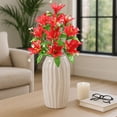 Artificial Lily Bouquet Flower Arrangement - Wedding Bouquet Prop for ...