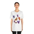 Butterfly Shirt Graphic Tee Unisex Jersey Short Sleeve Bella Canvas ...