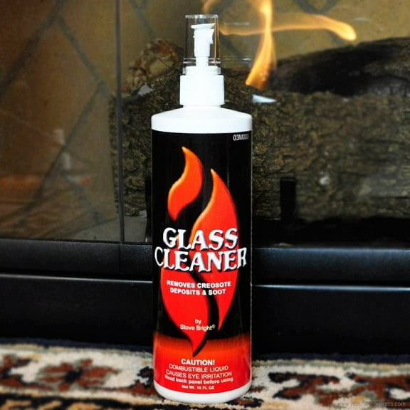 701 Wood Stove Glass Cleaner - Removes Creosote, Soot & Smoke from Wood ...