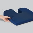 "Medline Medical Seat Coccyx Cushion, Tilted-Relief for Spine ...
