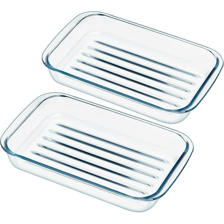 Clear Glass Baking Dish for Oven Glass Baking Pan for Cooking ...