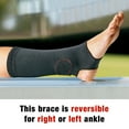 ACE Brand Compression Ankle Support, Small/Medium, Gray - Walmart.com