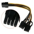 8 Pin to Dual 8Pin Graphics Card Power Supply Adapter Cable (6+2)Pin ...