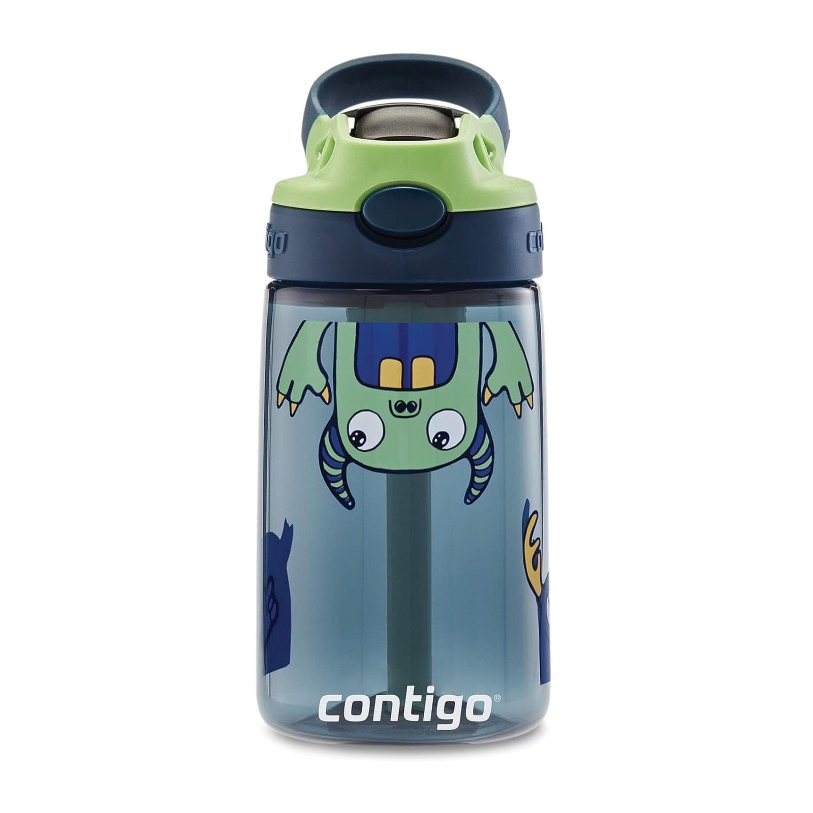 Botella de Agua CONTIGO 414ml Autospout Cleanable Azul 2207905 | Bodega ...