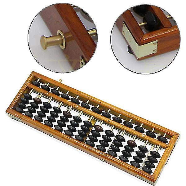Vintage Style Wooden Abacus Math Professional Abacus For Adults Kids ...