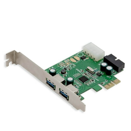 Syba 2 External USB 3.0 Port and 19 Pin Internal Header PCIe 2.0 x1 - 4 ...