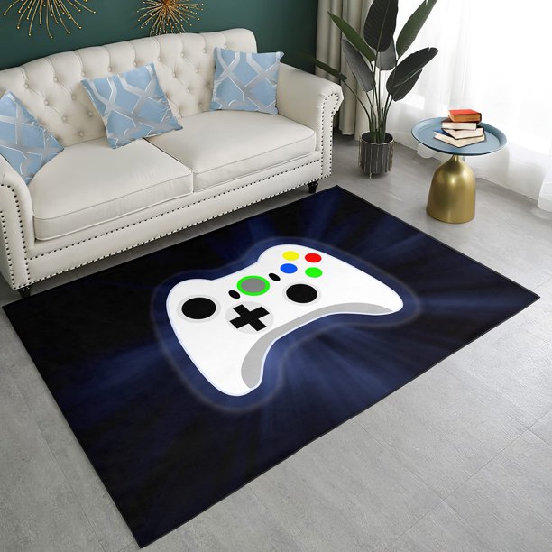 Gamer Rugs for Teens Area Rug Living RoomPlayroom Doormat Video Game ...