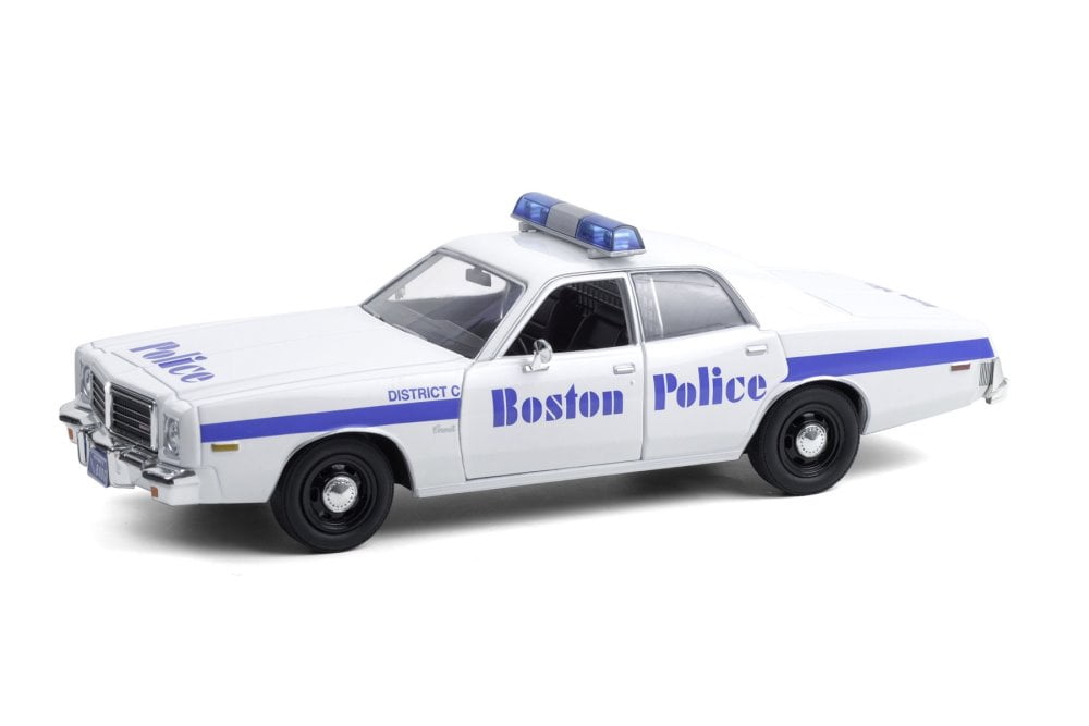 Boston Police Department 1976 Dodge Coronet, White and Blue ...