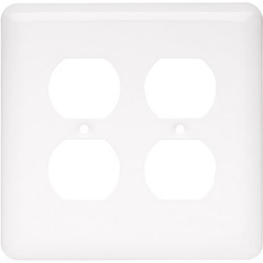 Brainerd Rounded Corner Single Blank Wall Plate, Available in Multiple ...