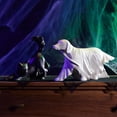 Cracker Barrel 18″ Black Ghost with Lantern Halloween Figurine, Spooky ...