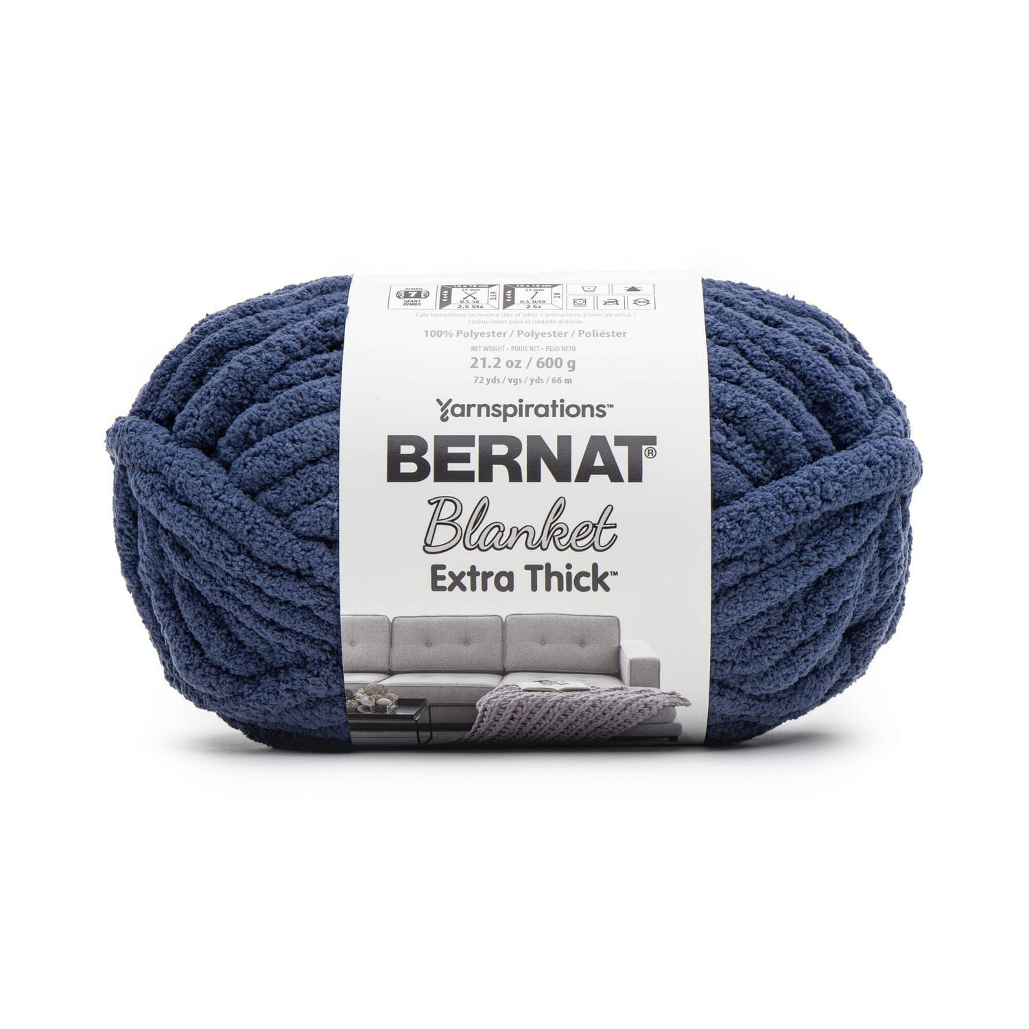 Click here for Bernat Blanket Extra Thick #7 Jumbo Polyester Yarn... prices